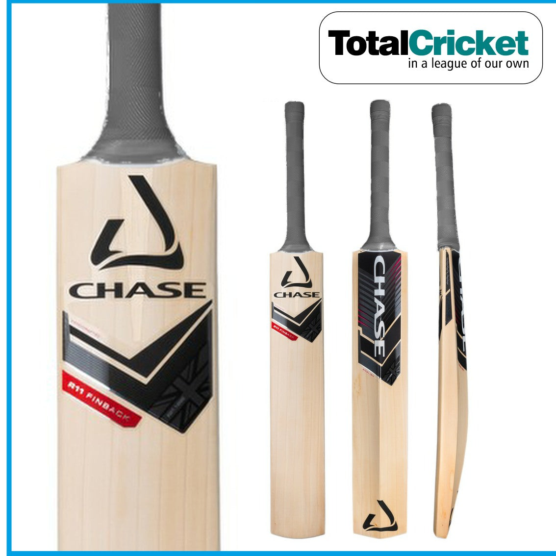CHASE 2024 Finback R4 (BLACK GRIP)JUNIOR Bat – TotalCricket