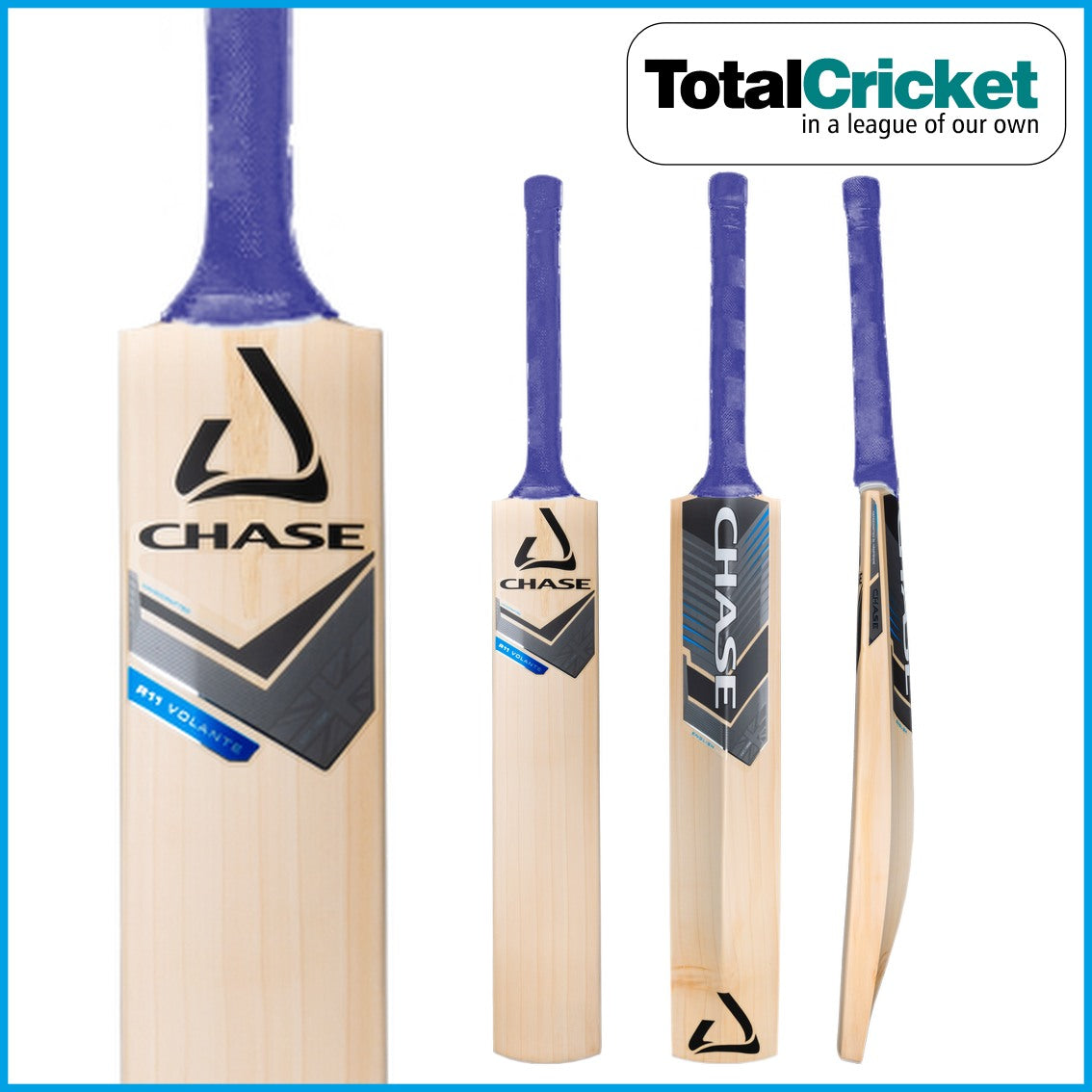 CHASE VOLANTE R4 2024 BLUE JUNIOR Bat – TotalCricket