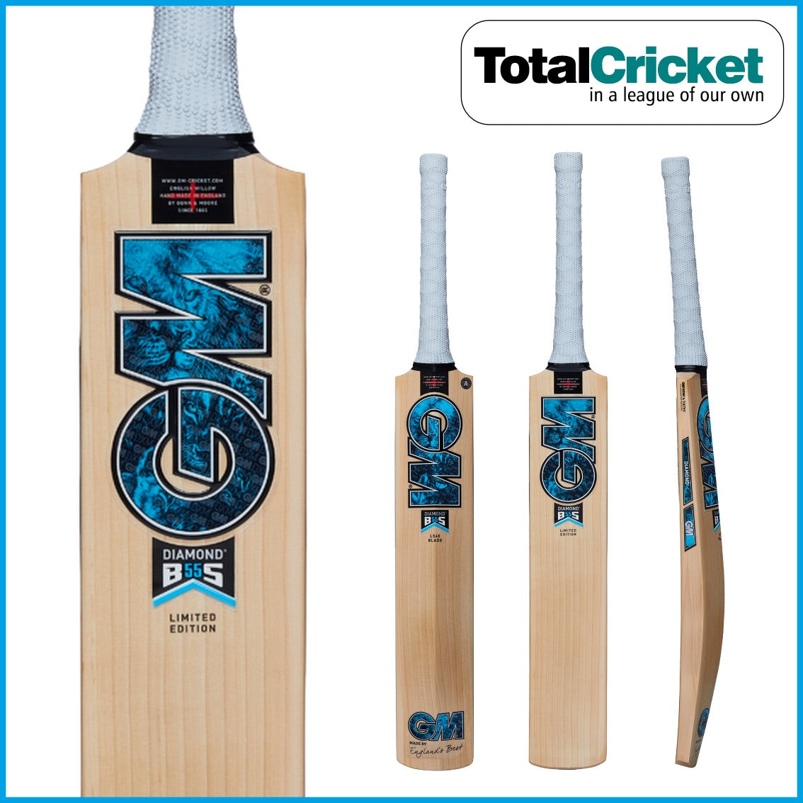 GM 2025 Diamond 404 LITE Junior Cricket Bat – TotalCricket