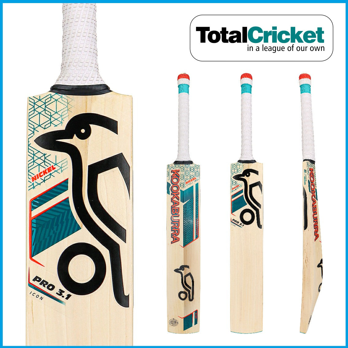 KOOKABURRA 2026 NICKEL PRO 3.1 ICON S/H BAT – TotalCricket