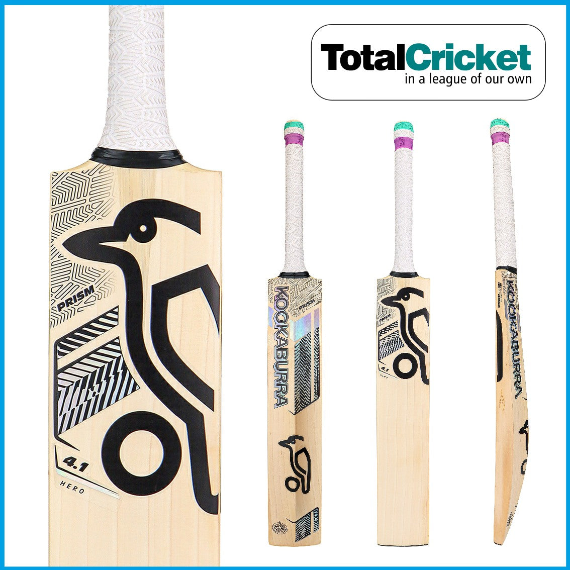 KOOKABURRA 2026 PRISM 4.1 HERO S/H CRICKET BAT – TotalCricket