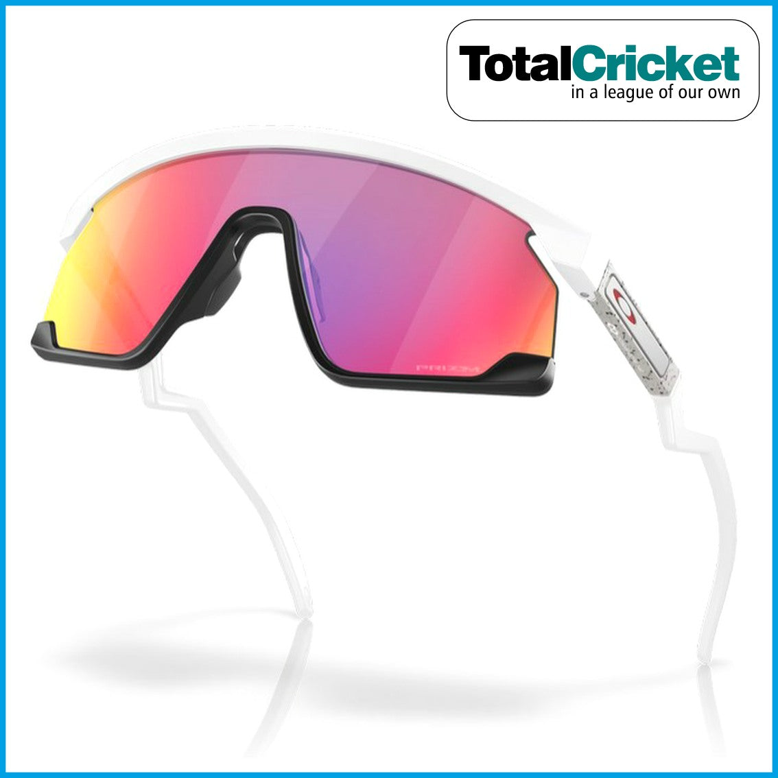 Oakley 2023 BXTR MATTE WHITE PRIZM ROAD SUNGLASSES. – TotalCricket