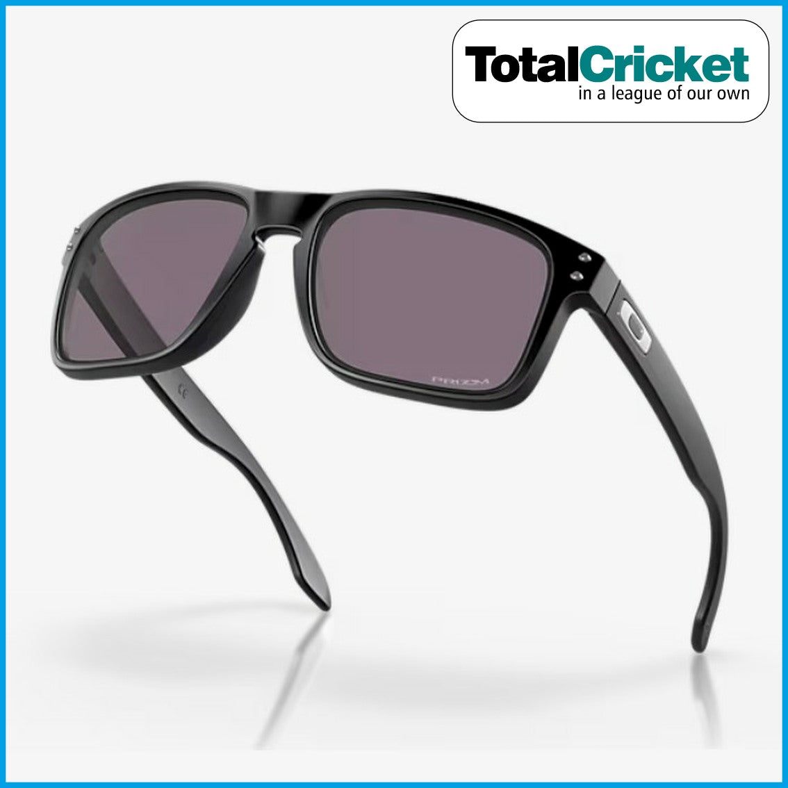 Oakley 2023 HOLBROOK MATTE BLACK PRIZM GREY SUNGLASSES – TotalCricket