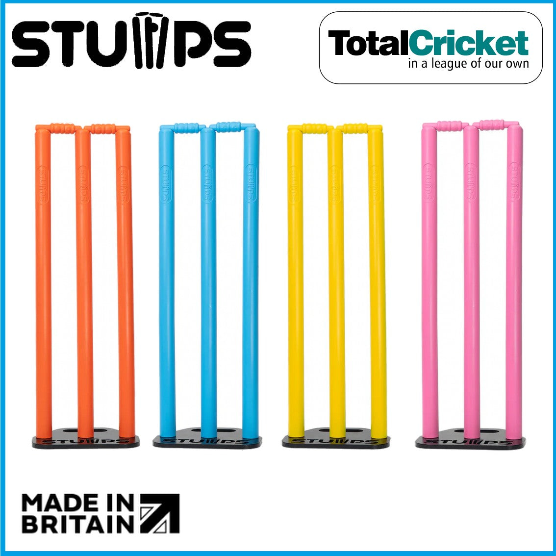 STUMPS 2025 PROFLEX MULTI STUMPS BASE AND BAILS SET – TotalCricket